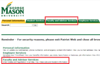 For Students | Office of the University Registrar | George Mason University