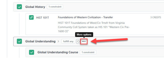 Degree Audit Exceptions - Office of the University RegistrarOffice of ...