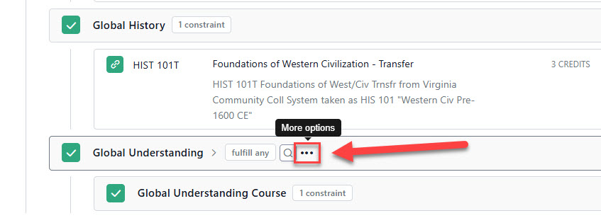 Degree Audit Exceptions - Office of the University RegistrarOffice of ...